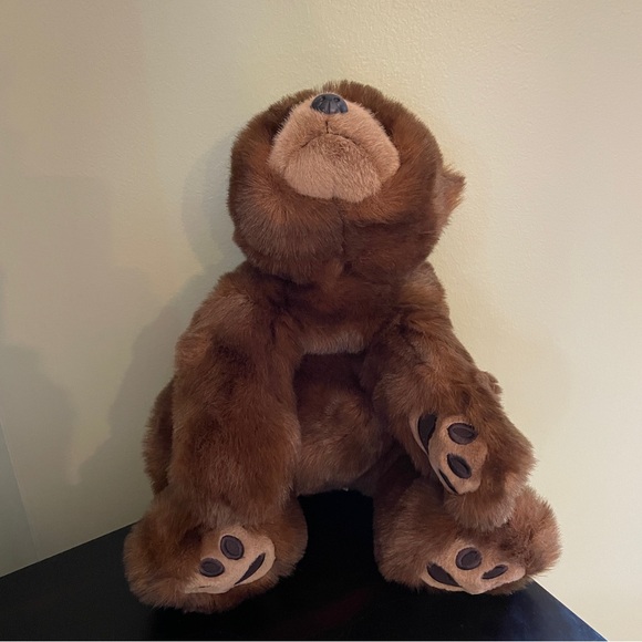 Ty | Toys | Ty 996 Classic 18 Brown Soft Paws Grizzly Bear Lying Plush ...